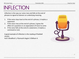 Using Your Voice | PPTX