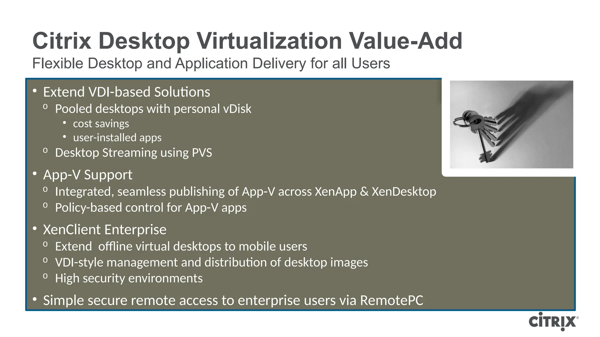 VDI-Citrix Solution comparison Presentation.pptx