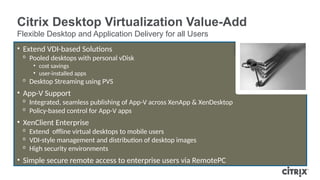 VDI-Citrix Solution comparison Presentation.pptx