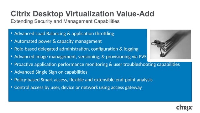 VDI-Citrix Solution comparison Presentation.pptx | Operating Systems | Computer Software and ...