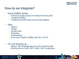 Visual COBOL Development for Windows & .Net