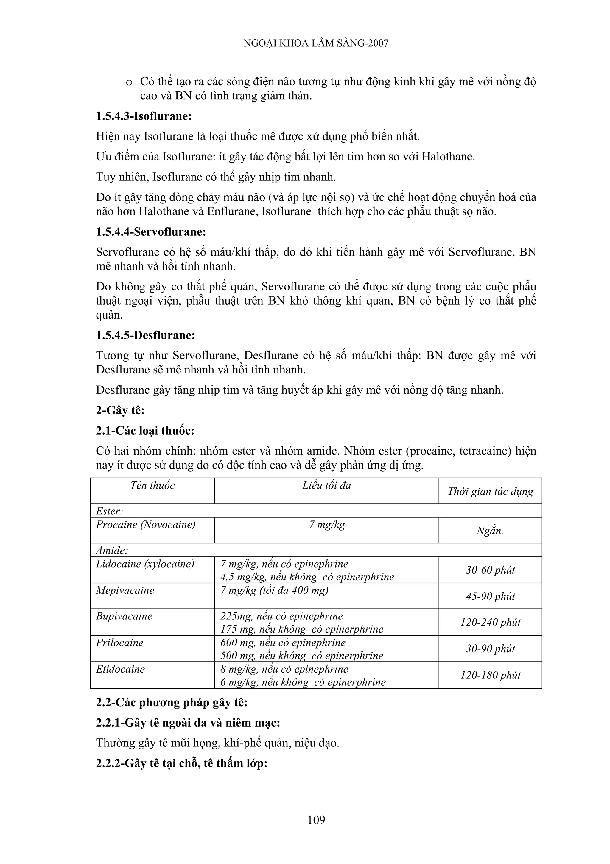 Vô cảm trong ngoại khoa | PDF