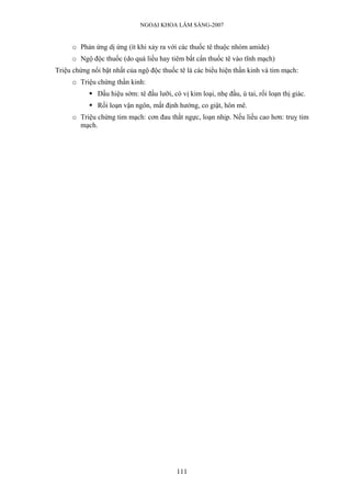 Vô cảm trong ngoại khoa | PDF