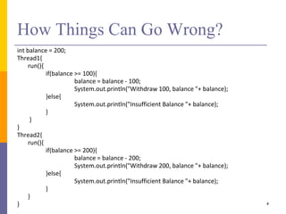 Writing Concurrent Programs | PPTX | Programming Languages | Computing