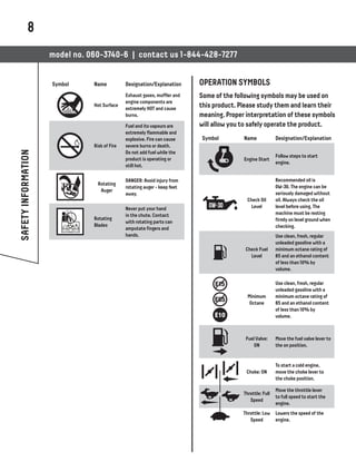 Certified Snowblower 060 3740-6 instruction manual en | PDF