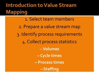 060 LEAN SUPPLY CHAIN VALUE STREAM MAPPING | PPTX