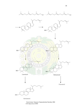terpenoida dan steroida | PDF