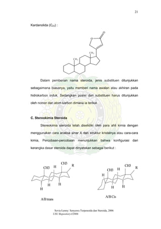 terpenoida dan steroida | PDF