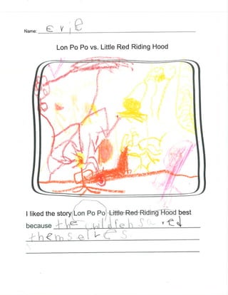 Lon Po Po vs. Little Red Riding Hood | PDF