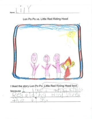 Lon Po Po vs. Little Red Riding Hood | PDF