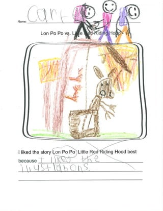 Lon Po Po vs. Little Red Riding Hood | PDF