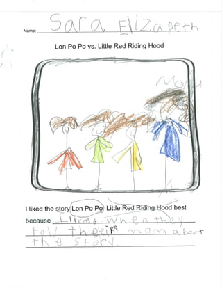 Lon Po Po vs. Little Red Riding Hood | PDF
