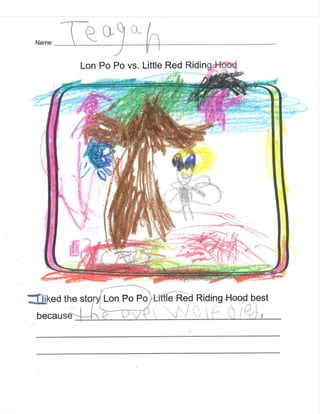 Lon Po Po vs. Little Red Riding Hood | PDF