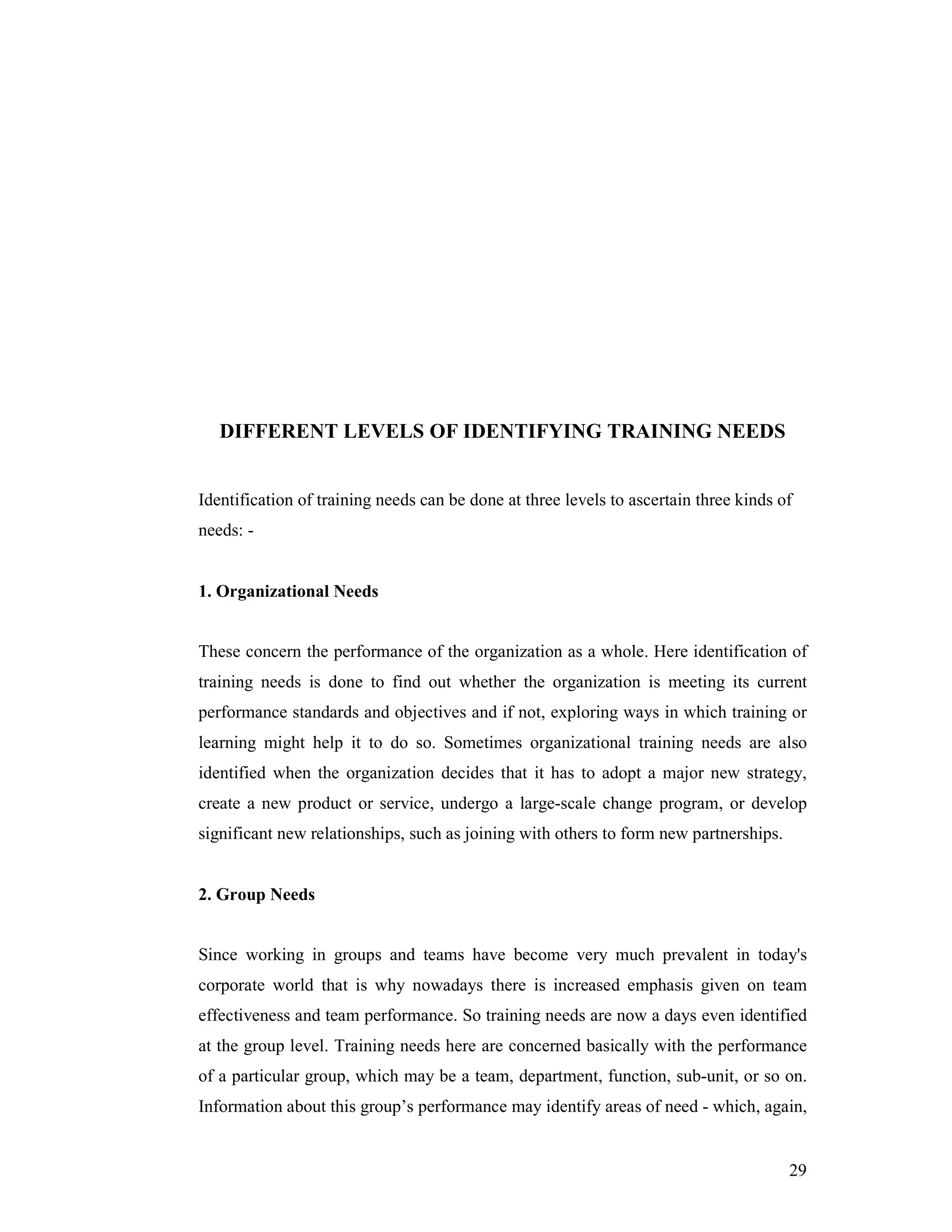 0601055 training need identification | PDF | Business Administration | Business