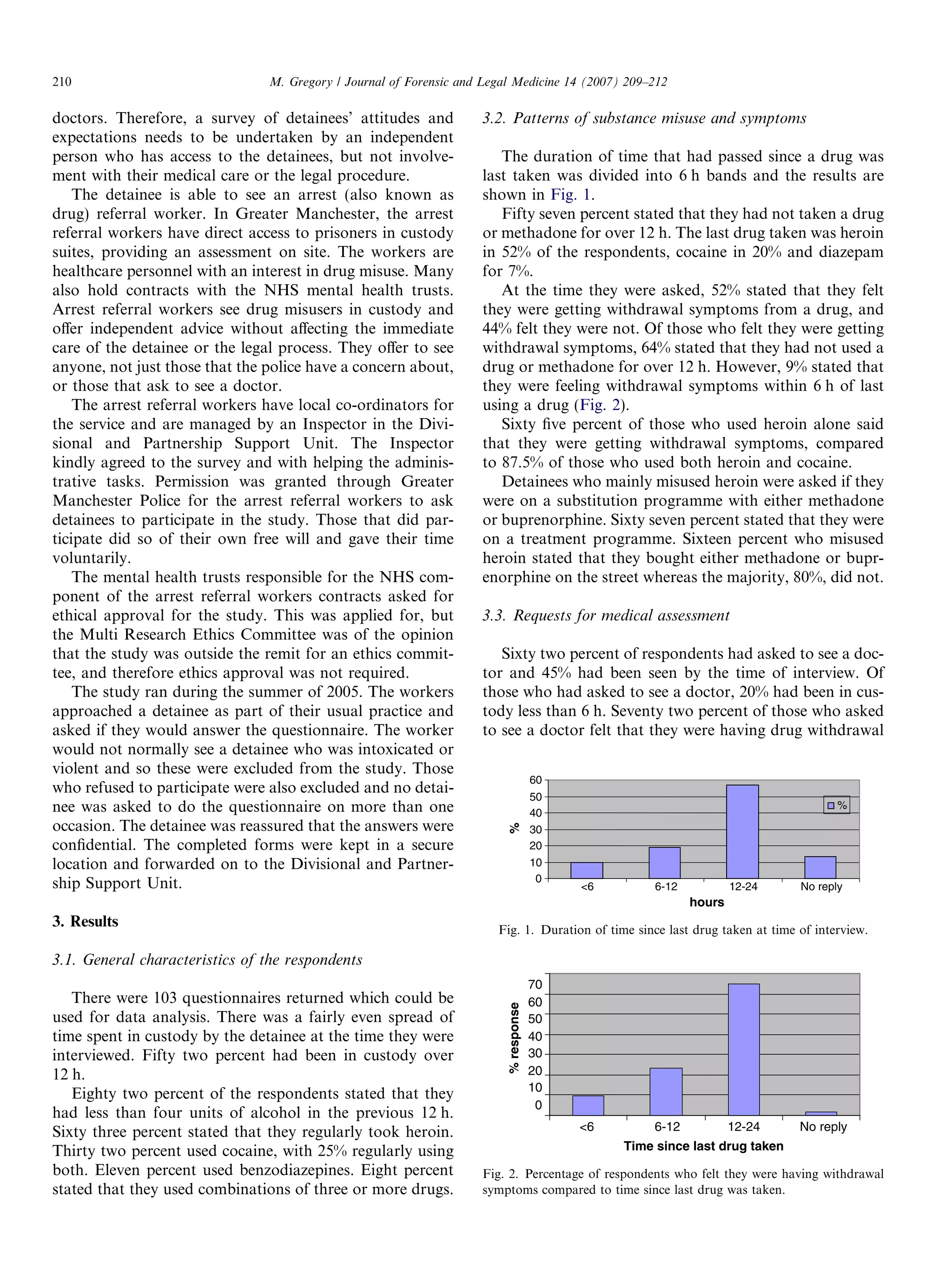 Characteristics of drug misusers and their perceptions of medical care ...