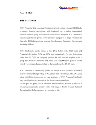 0601077 study the brand image of icici prudential life insurance | DOC