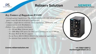 Exploring the Versatility of Siemens Ruggedcom RX1400 in Modern ...
