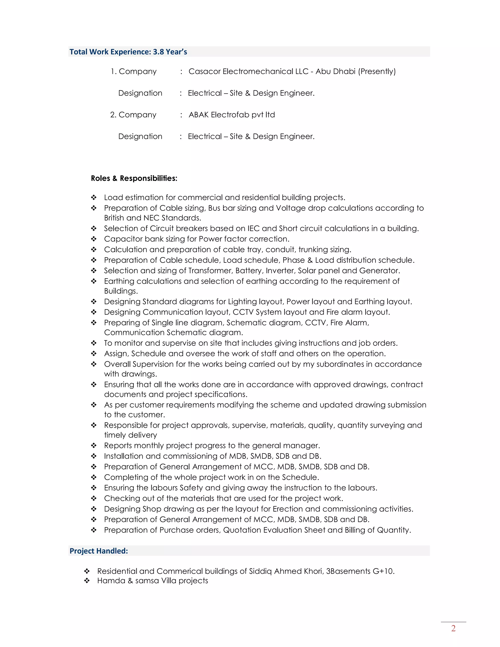 Md Ibrahim cv | PDF | Civil Engineering Industry | Industries