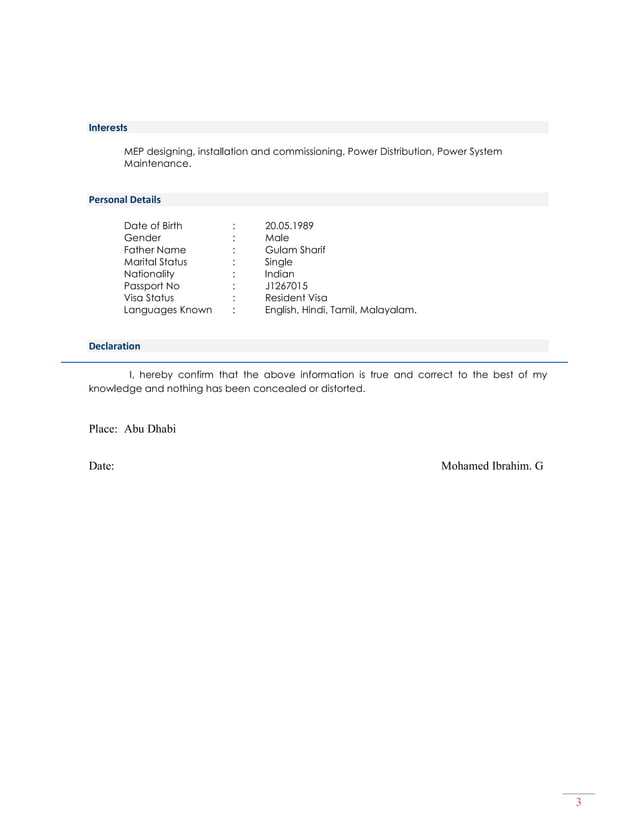 Md Ibrahim cv | PDF | Civil Engineering Industry | Industries