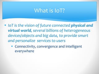 Internet of thing (IoT and cloud convergence opportunitis and ...
