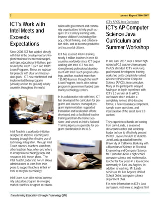 ICTAnnualReport2006-2007 | PDF