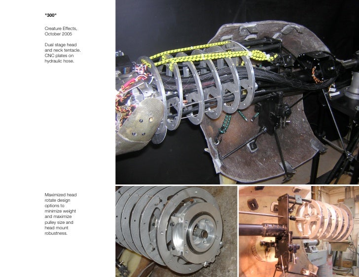 Animatronics Portfolio