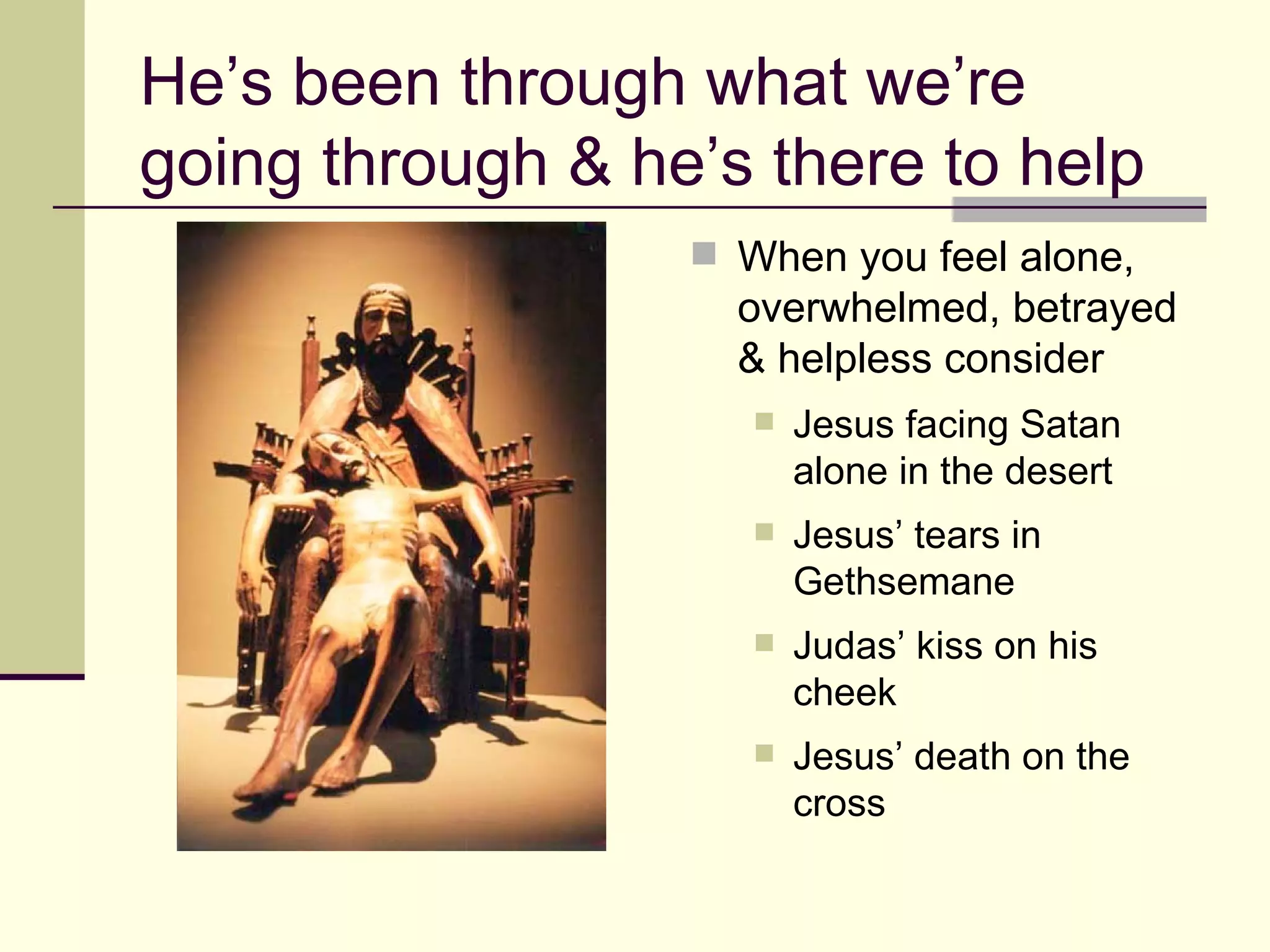060618 Christ, Our High Priest Hebrews 4 14 16 Dale Wells | PPS