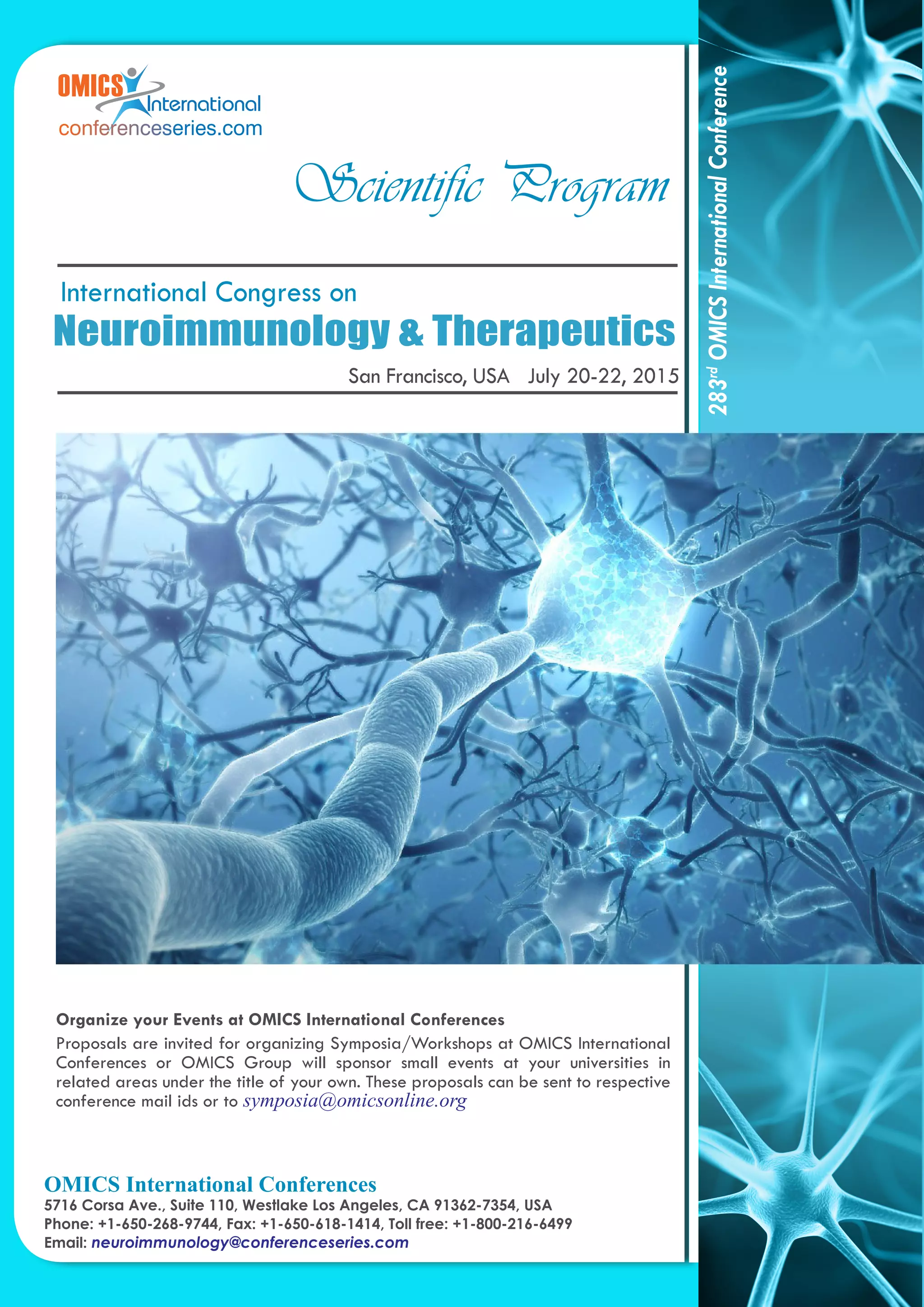Neuroimmunology-2015_ScientificProgram | PDF
