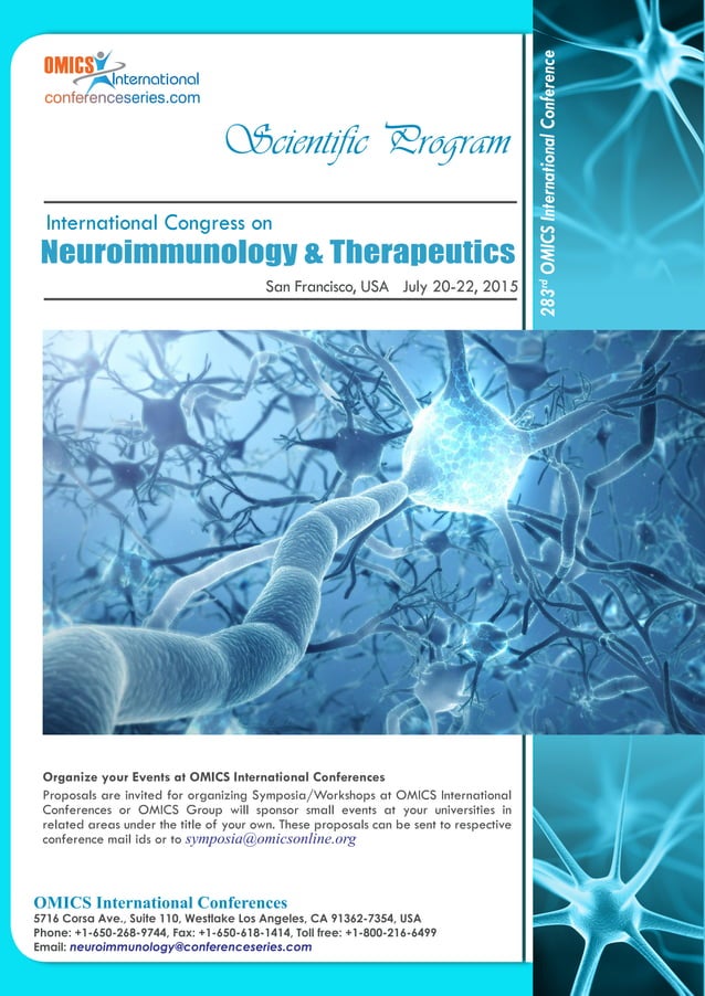 Neuroimmunology-2015_ScientificProgram | PDF