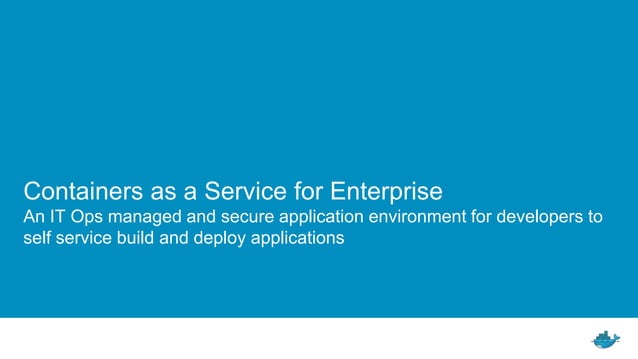 Docker Datacenter Overview and Production Setup Slides | PPT