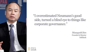 WeWork Corporate Governance | PPT