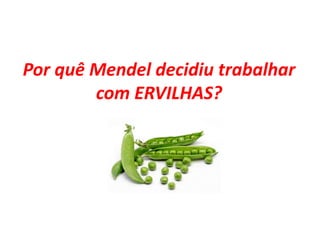 1 Lei de Mendel.ppt em Biologia para ensino medio | PPT