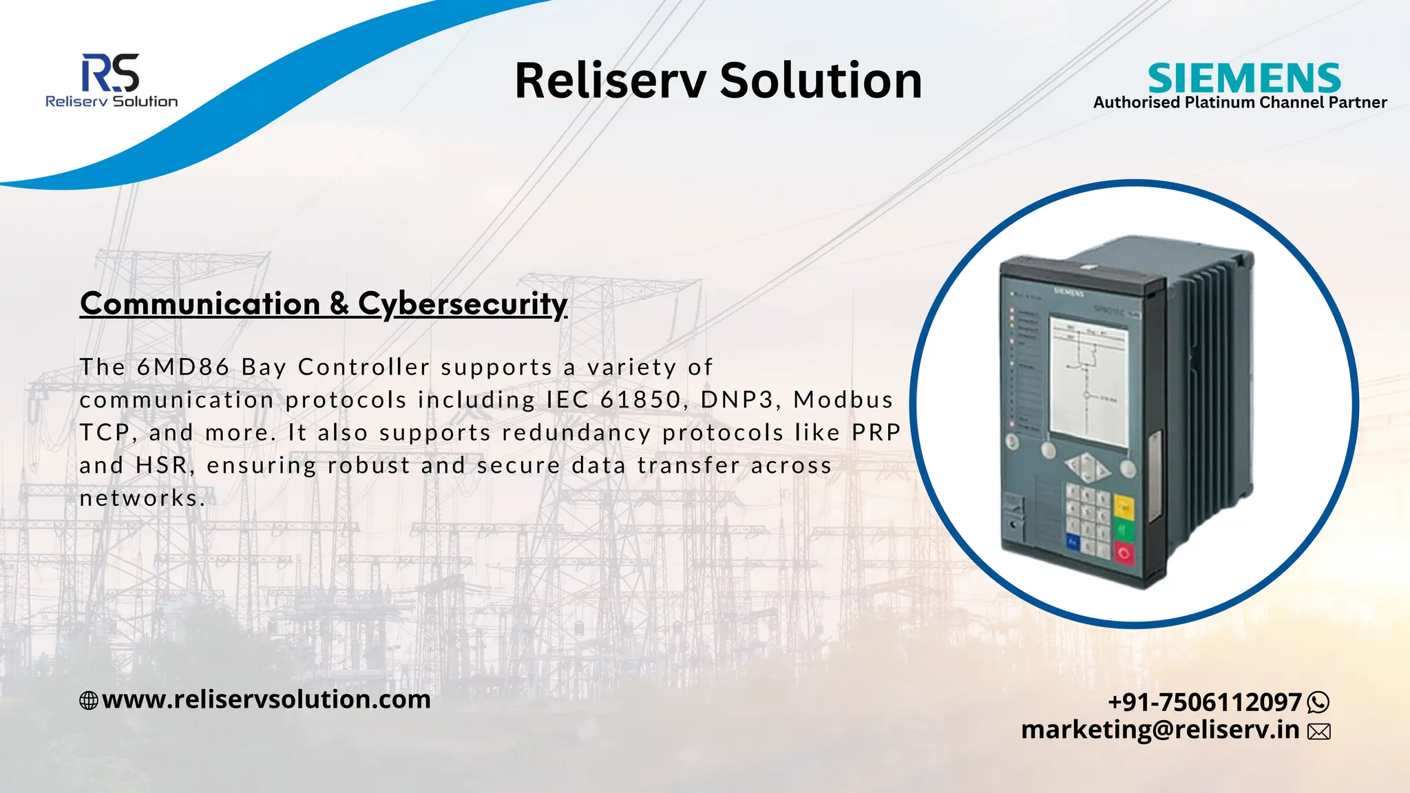 Siemens Siprotec 5 6MD86: Control, Protection, and Innovation | PPT