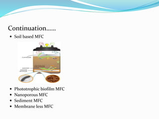 MICROBIAL FUEL CELLS-PPT | PPTX