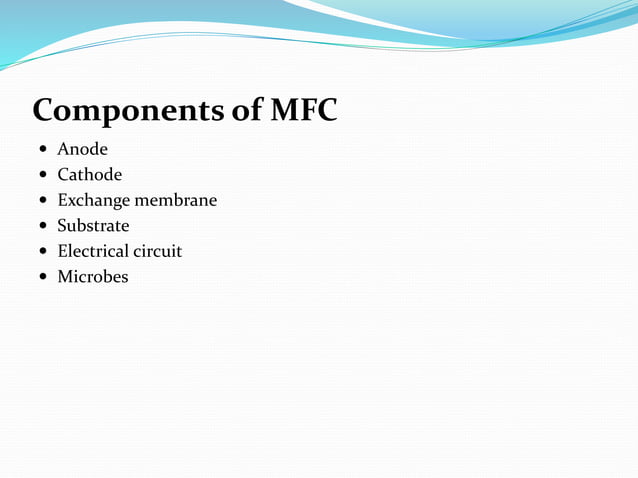 MICROBIAL FUEL CELLS-PPT | PPTX