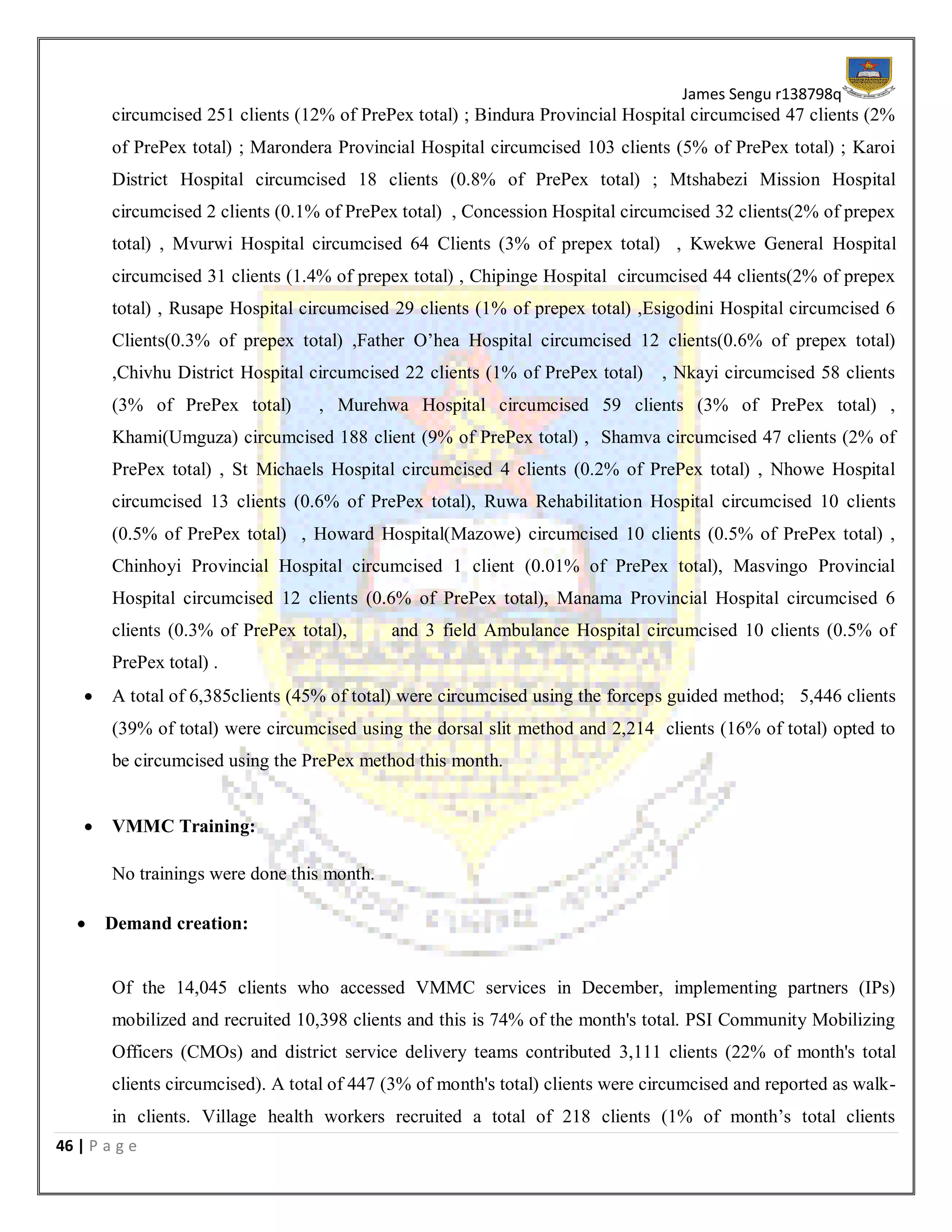 INDUSTRIAL ATTACHMENT REPORT | PDF