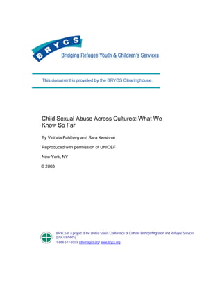 UNICEF-CSAAC | PDF