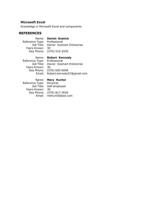 Resume | PDF | Business | Business and Finance