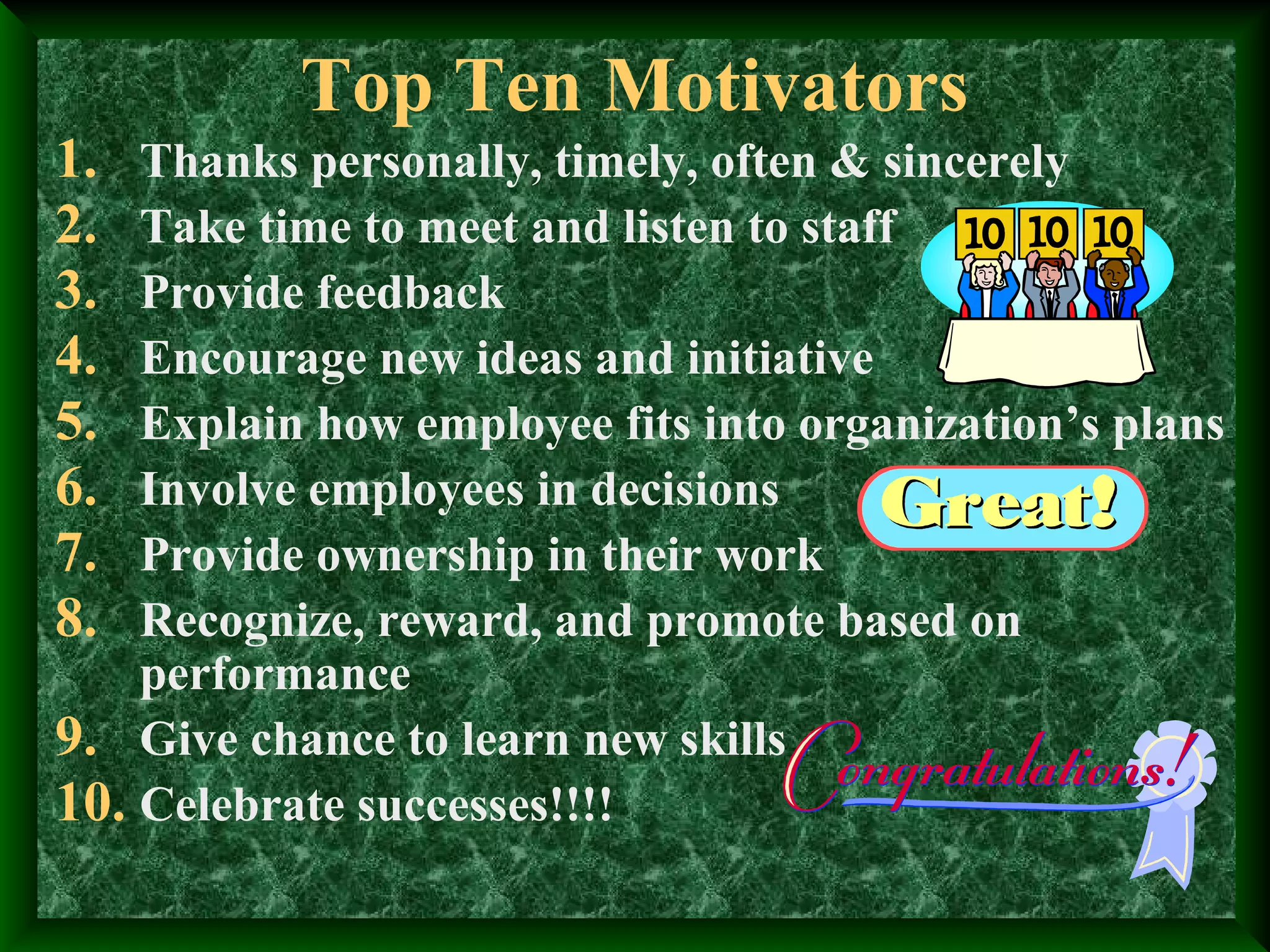 Emplyee Motivation | PPT