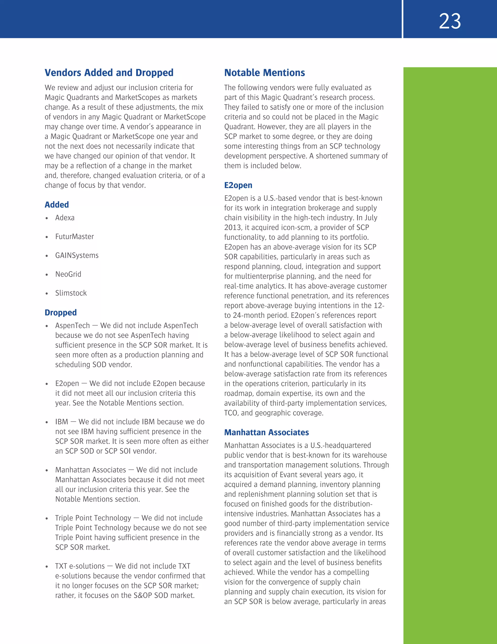 BlueRidge-gartner-supply-chain-planning-magic-quadrant-2016-report | PDF