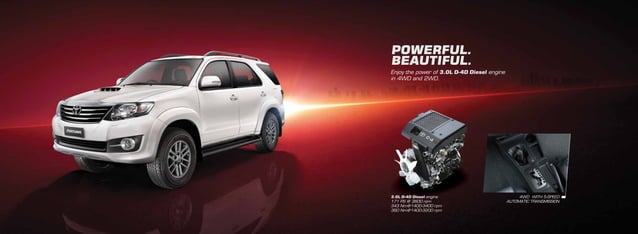 06102015 toyota fortuner brochure | PDF