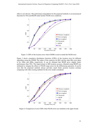 HYBRID TOA/AOA SCHEMES FOR MOBILE LOCATION IN CELLULAR COMMUNICATION SYSTEMS | PDF