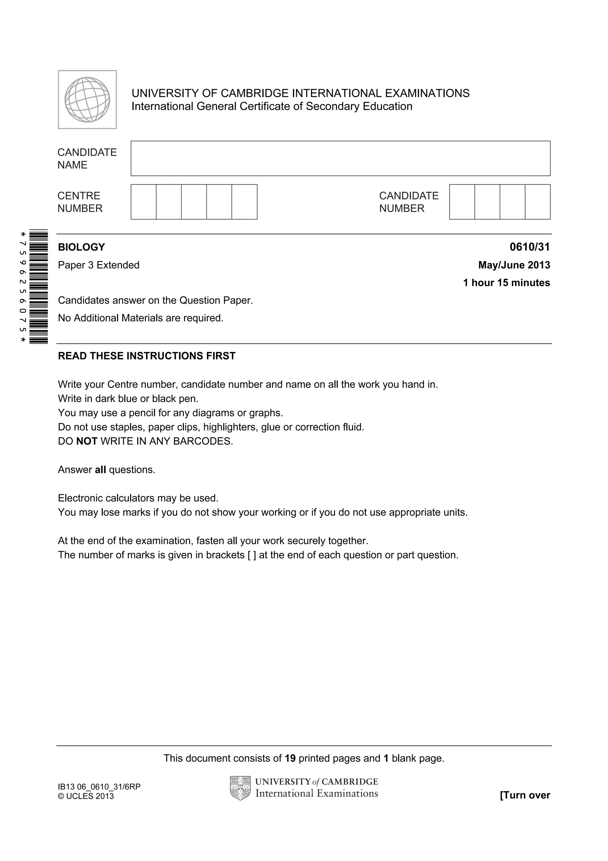 0610 s13 qp_31 | PDF
