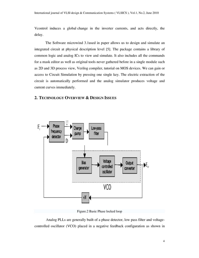 DESIGN OF LOW POWER PHASE LOCKED LOOP (PLL) USING 45NM VLSI TECHNOLOGY | PDF
