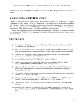 MINIMIZATION OF HANDOFF LATENCY BY CO-ORDINATE EVALUATION METHOD USING GPS BASED MAP | PDF