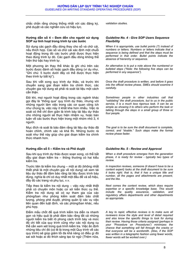 061107 guideline writing-sop-rod-eng___vn-final-edition1 | PDF