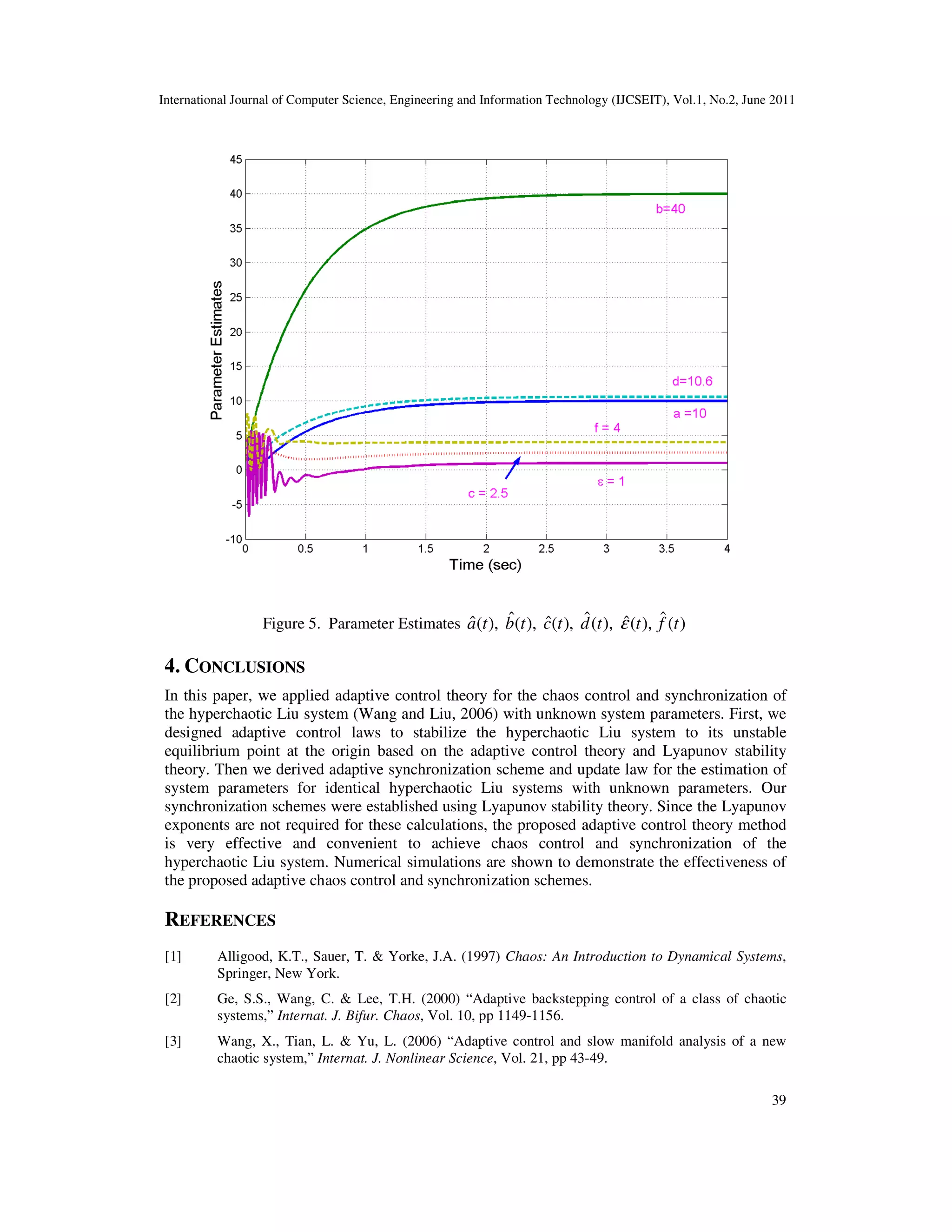 Adaptive Chaos Control And Synchronization Of Hyperchaotic Liu System Pdf
