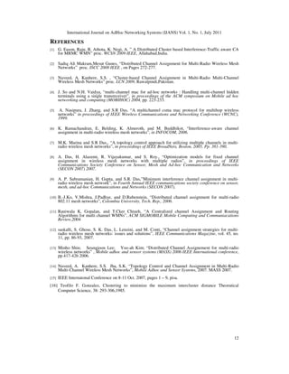 INTERFERENCE-AWARE CHANNEL ASSIGNMENT FOR MAXIMIZING THROUGHPUT IN WMN | PDF