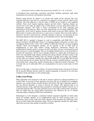 INTERFERENCE-AWARE CHANNEL ASSIGNMENT FOR MAXIMIZING THROUGHPUT IN WMN | PDF | Computer ...