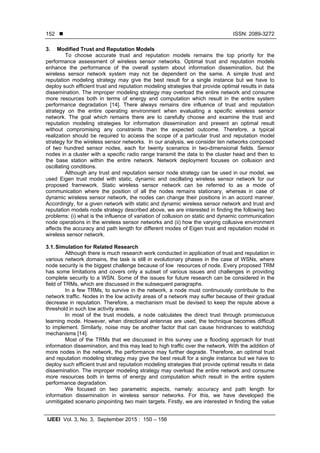 Modelling of A Trust and Reputation Model in Wireless Networks | PDF | Internet of Things | Internet